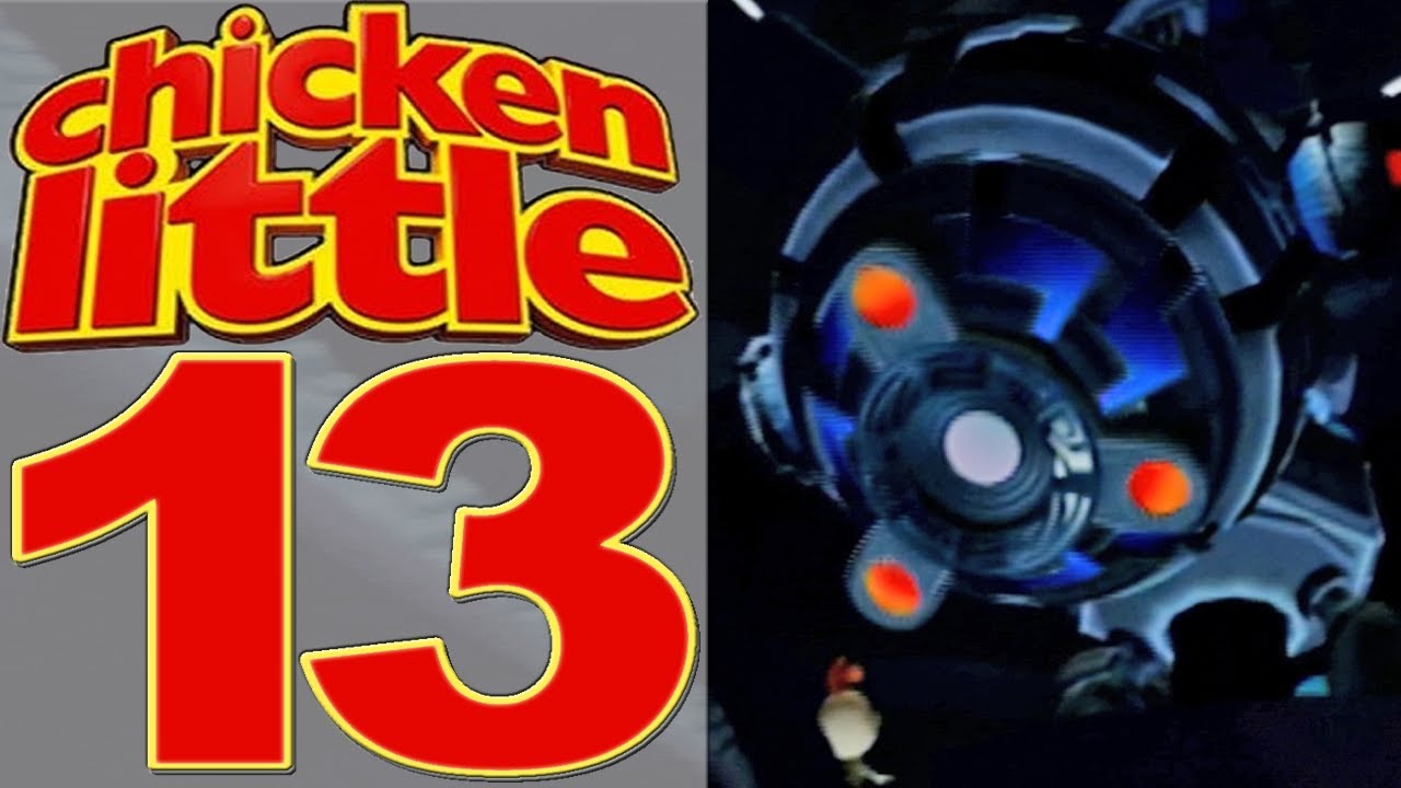 Chicken Little (PS2) [Part 13] Intense Alien Cannon Battle! - YouTube