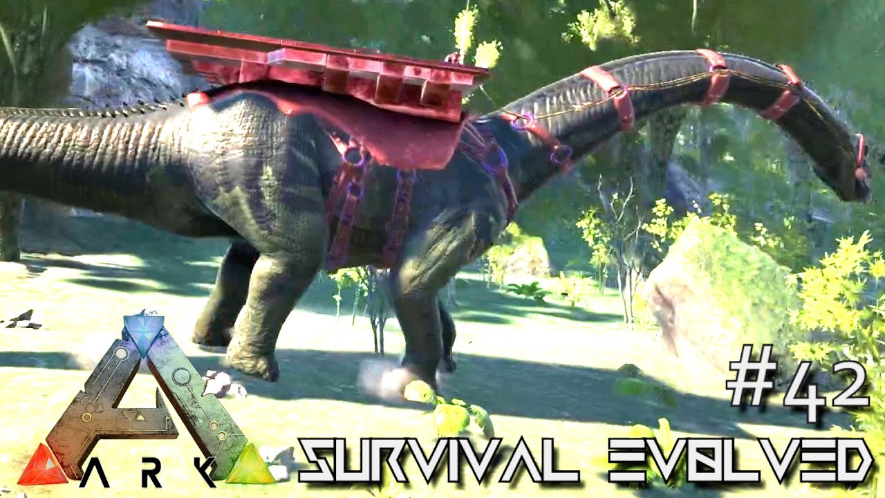 ARK: Survival Evolved - PERFECT TAME LVL 150 BRONTO !!! - [S4 E42] (ARK ...