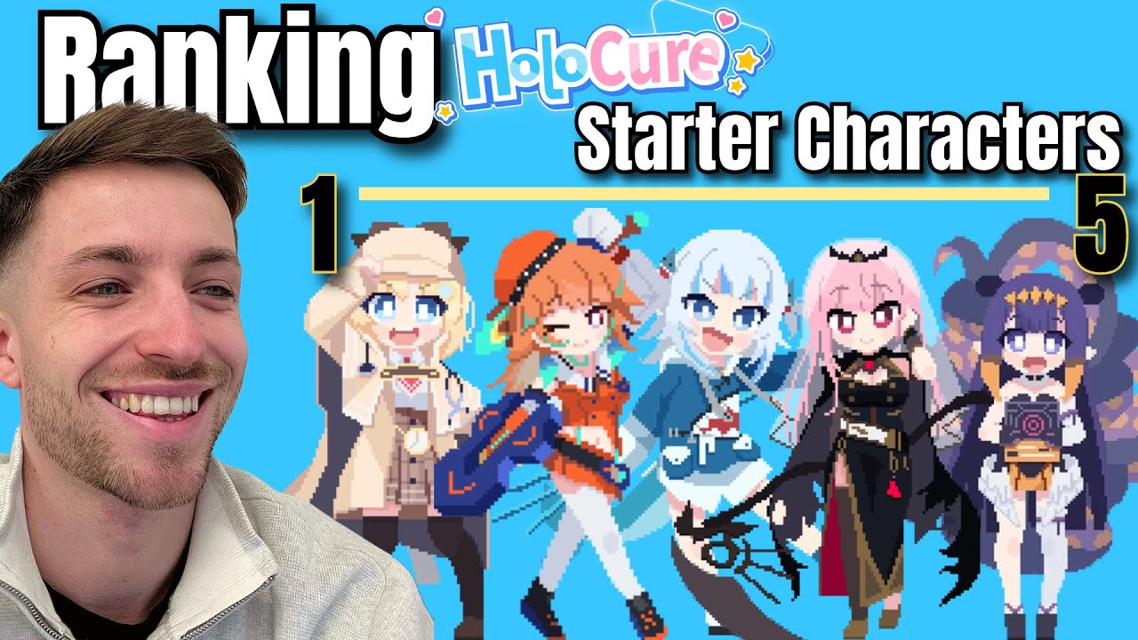 Ranking HoloCure Starter Characters | Steams Highest Rated Free Game ...