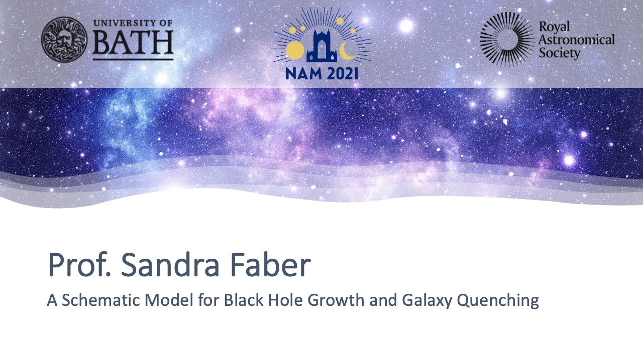 Prof. Sandra Faber - A Schematic Model for Black Hole Growth and Galaxy ...