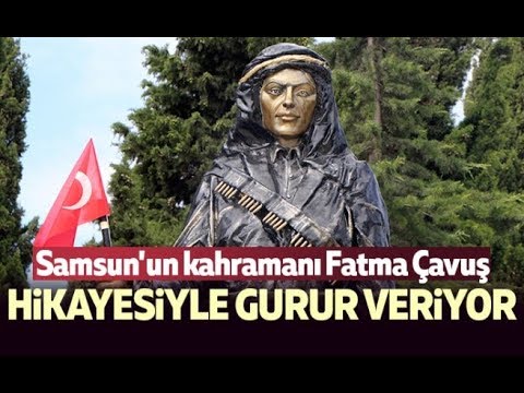 Samsun'un kahramanı Fatma Çavuş hikayesiyle gurur veriyor