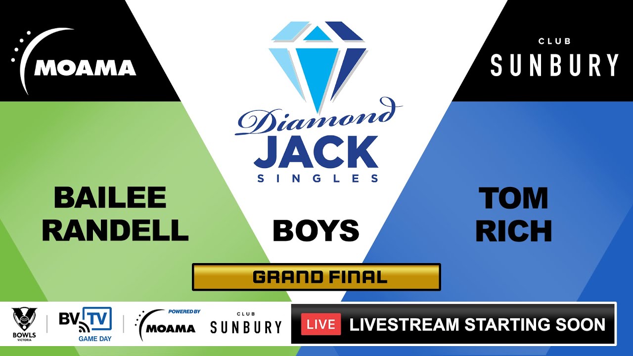 Diamond Jack Junior Singles | Grand Final | Boys - BAILEE RANDELL vs TOM RICH - YouTube