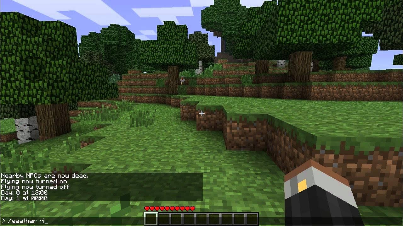 Ep1 Single Player Commands Mod Minecraft Console Youtube