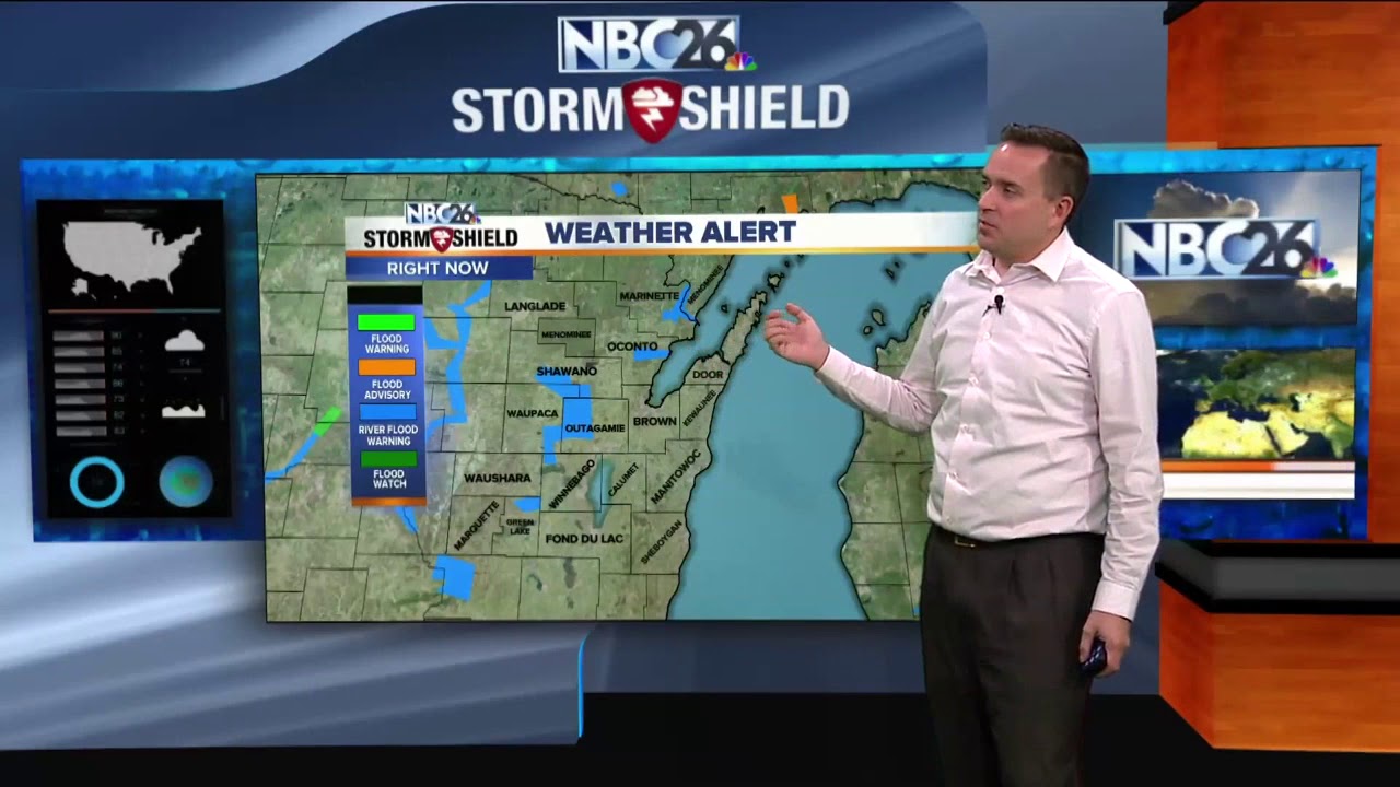 NBC26 Storm Shield weather forecast - YouTube