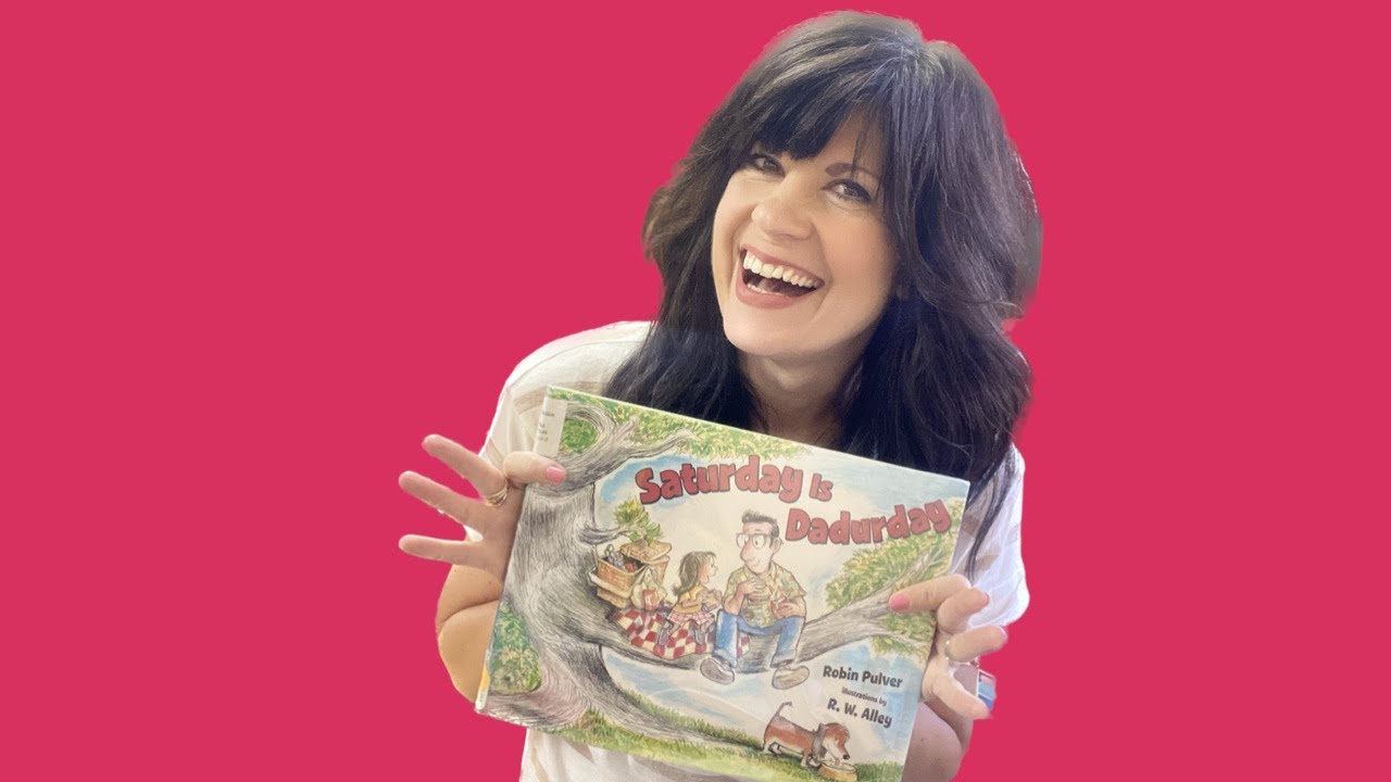 AuntE reads Saturday is Dadurday by Robin Pulver - YouTube
