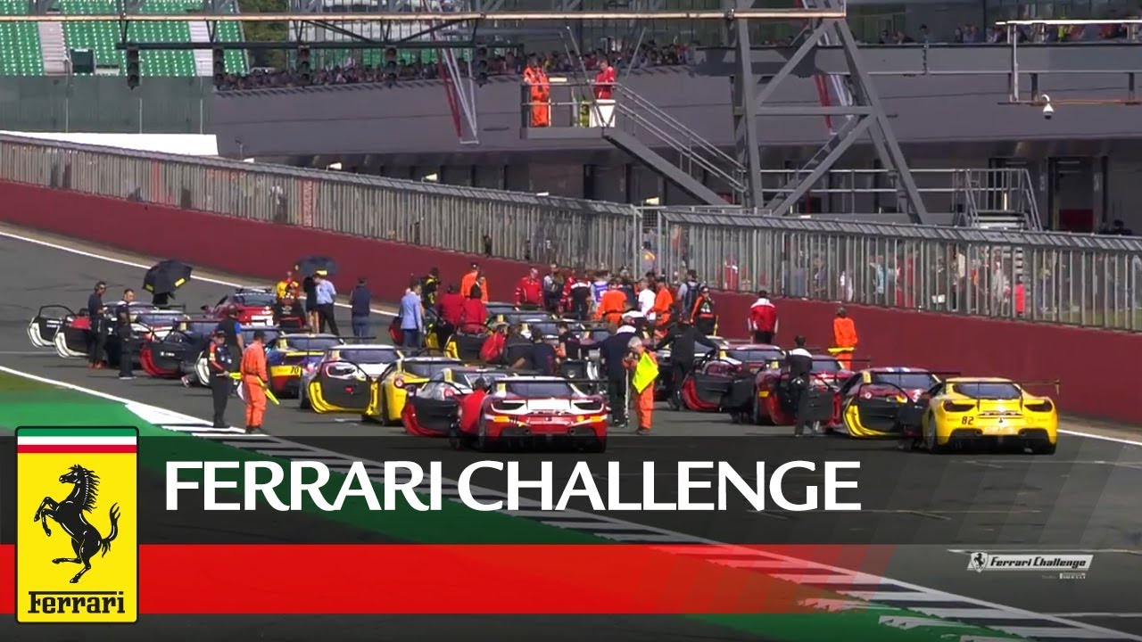 Ferrari Challenge Europe - Silverstone 2017, Trofeo Pirelli Race 2 ...