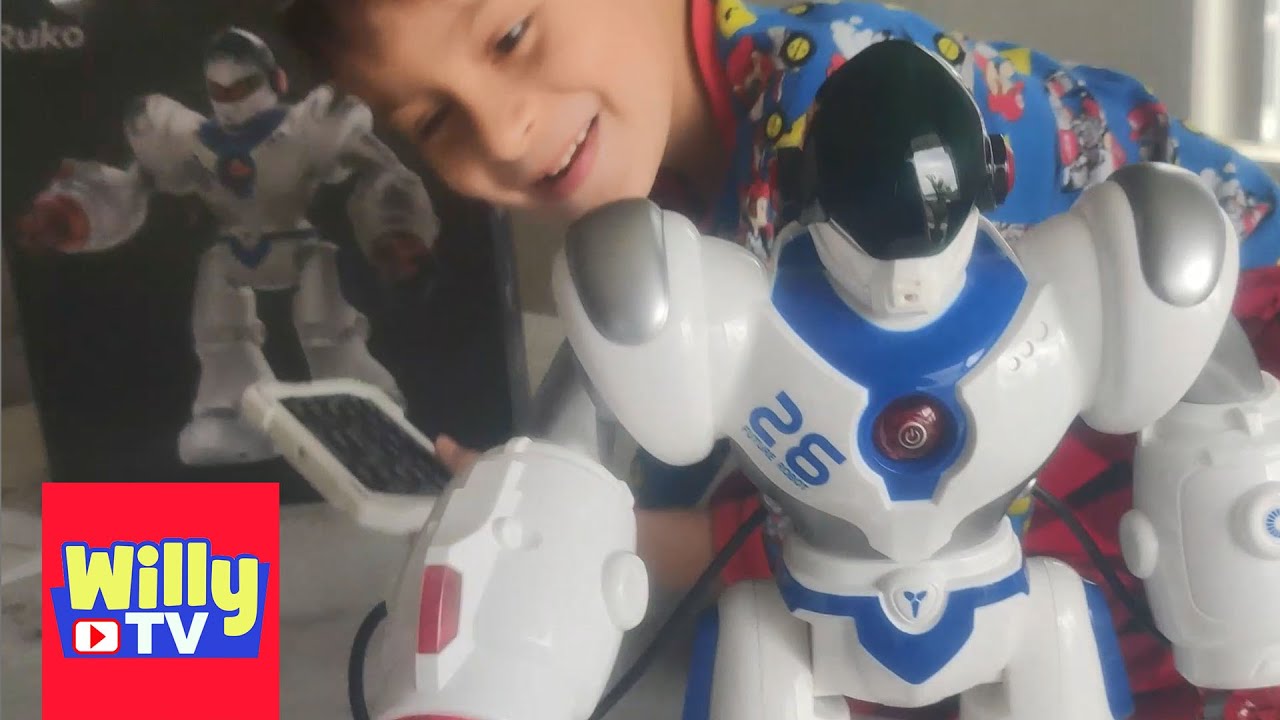Ruko Warrior Remote Control Smart Robot Toy for Kids - Unboxing and ...