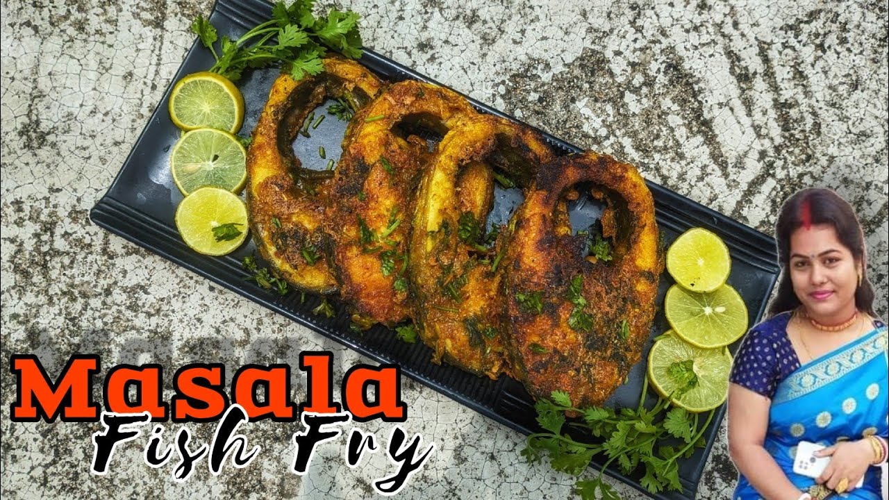 Masala Fish Fry | Beach Style Fish Fry Recipe | Rohu Fish Fry ...