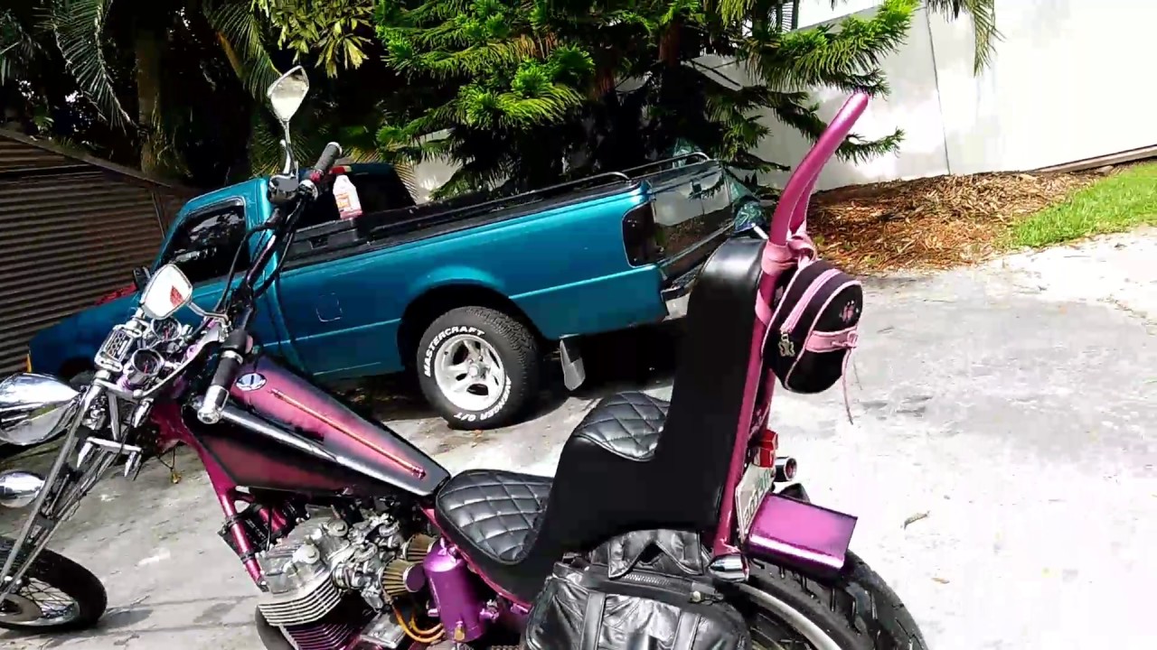 CB 750 Honda Chopper - YouTube