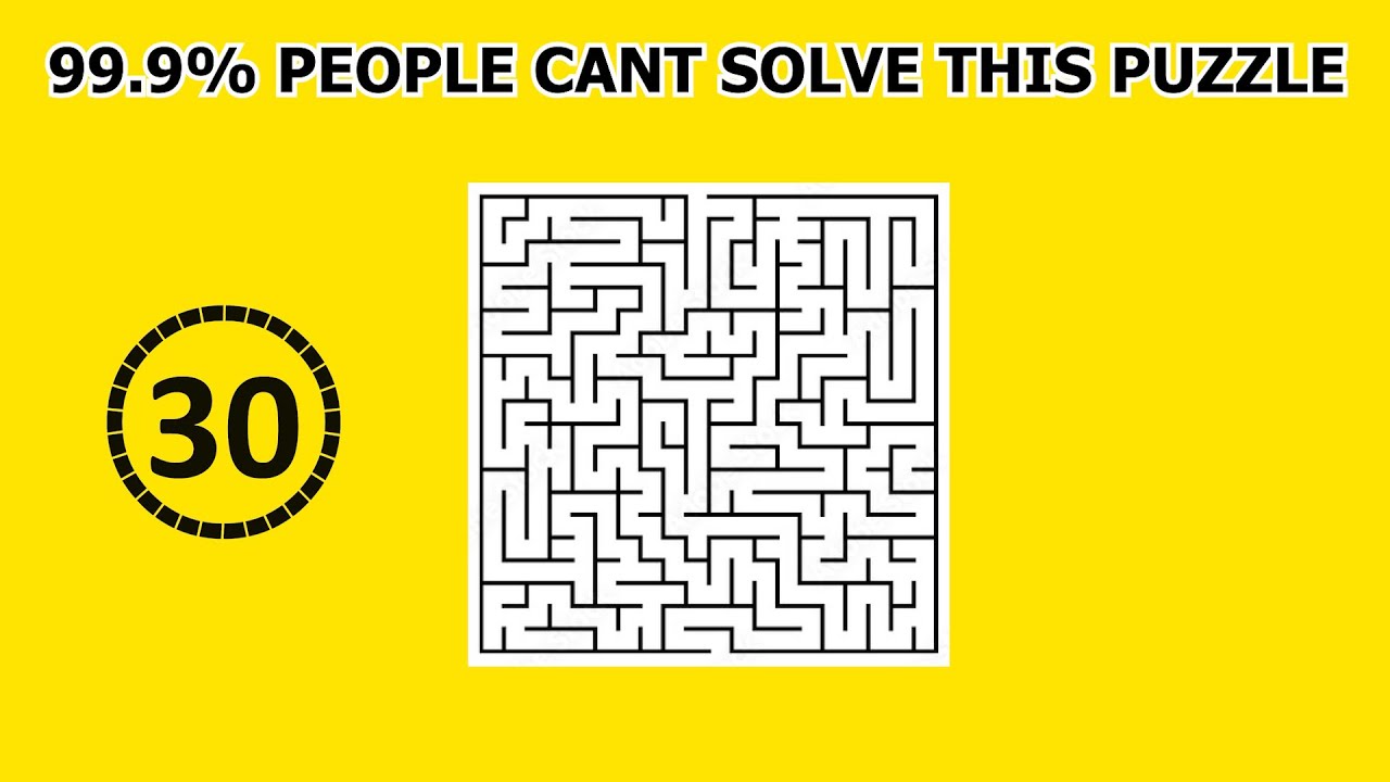 Can You Escape This Impossible Maze? 🔐🧠 - YouTube
