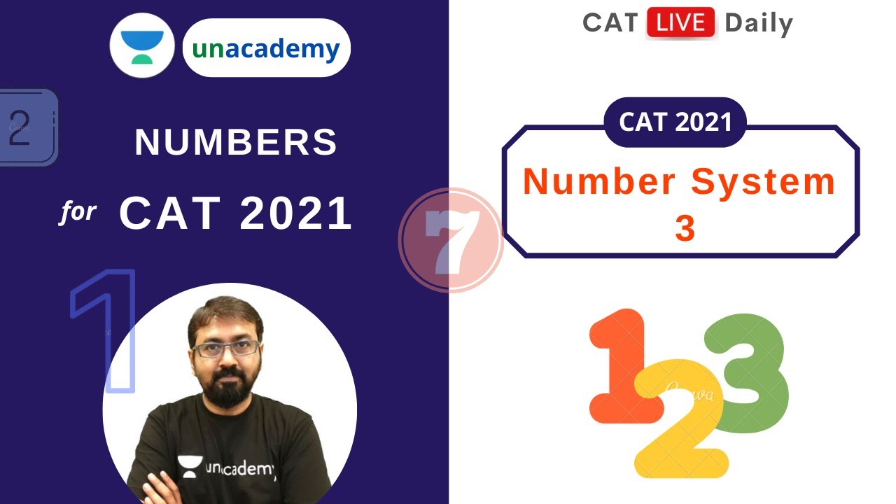 Numbers for CAT 2021 | Number Line & System - Part III l Unacademy ...