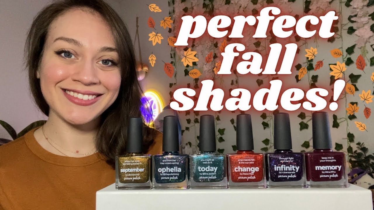 LOVING These Sparkly Autumnal Shades from Picture Polish! 🍁 Indie ...