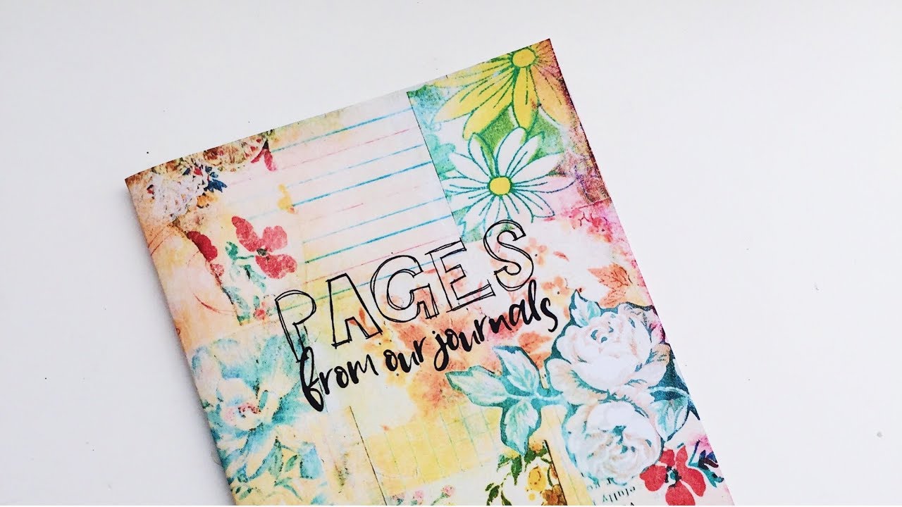 Pages From Our Journals | A Printable Zine | January - YouTube
