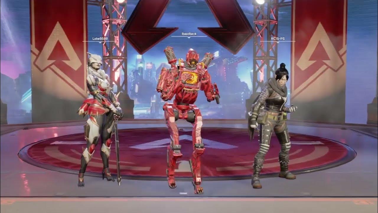 Apex legend pathfinder win - YouTube