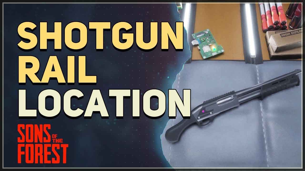 Shotgun Rail Location Sons Of The Forest - YouTube