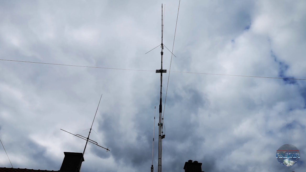 Invert V for 14 MHZ and Output Power - YouTube