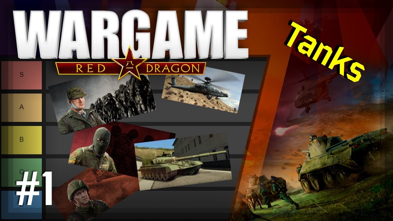 Ranking EVERY SINGLE Wargame Red Dragon Unit: Tanks [Part 1] - YouTube
