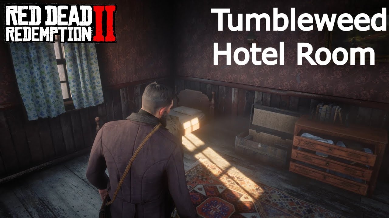 Red Dead Redemption 2 - How To Rent A Room In Tumbleweed Town? - YouTube