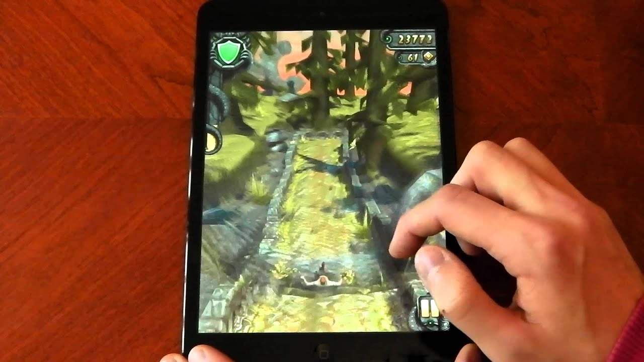 iPad Mini - Temple Run 2 - Performance - HD - YouTube