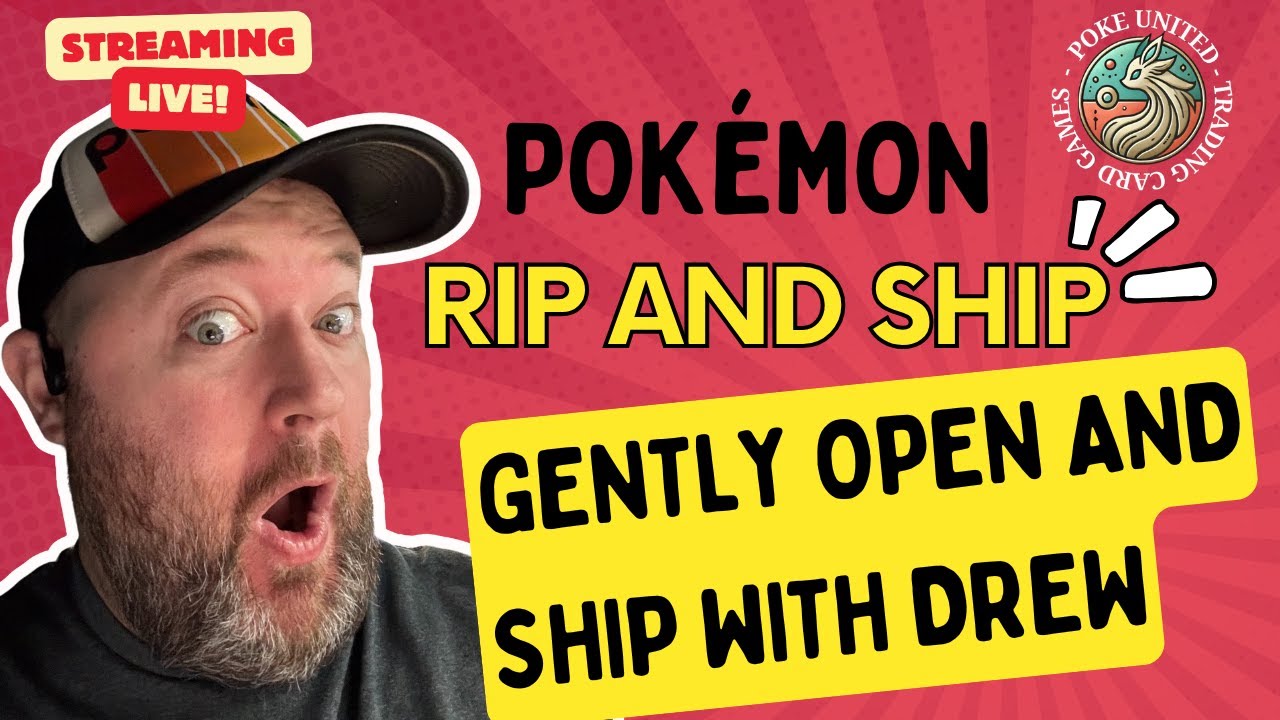 Pokemon TCG | Gently Open and Ship With Drew - YouTube
