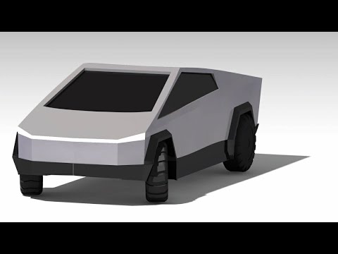 How to design CAD Model of Tesla Cybertruck in CATIA V5 | Surfacing ...