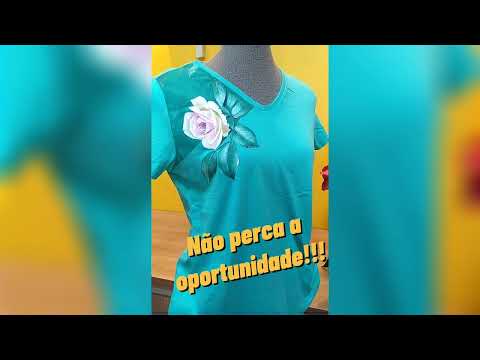 Pintando camiseta com Roberta Moreira