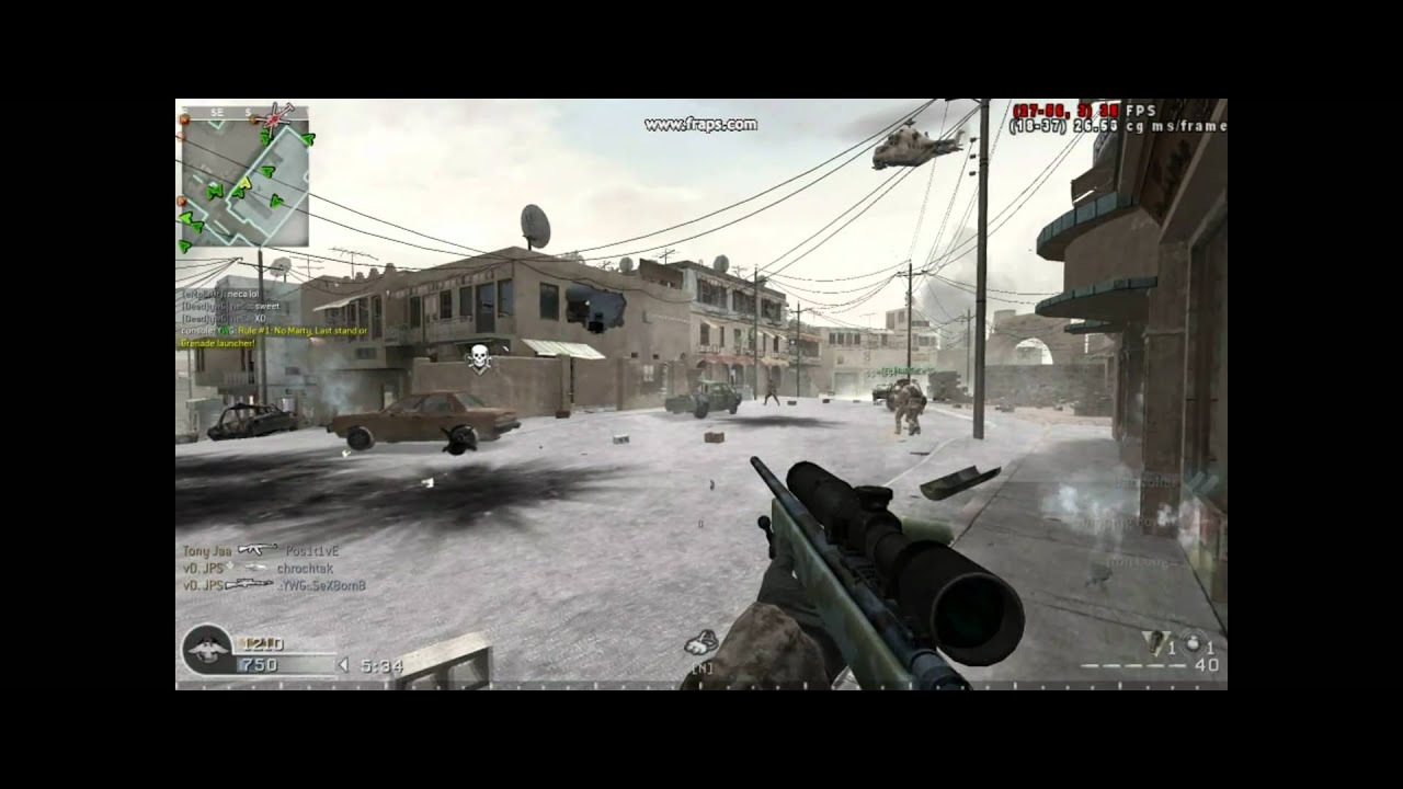 Cod4 no scope montage - YouTube