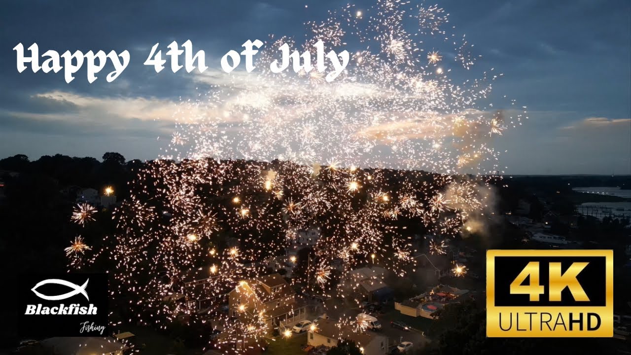 Incredible 4K Drone Footage of 4th of July Fireworks 💥60fps - YouTube