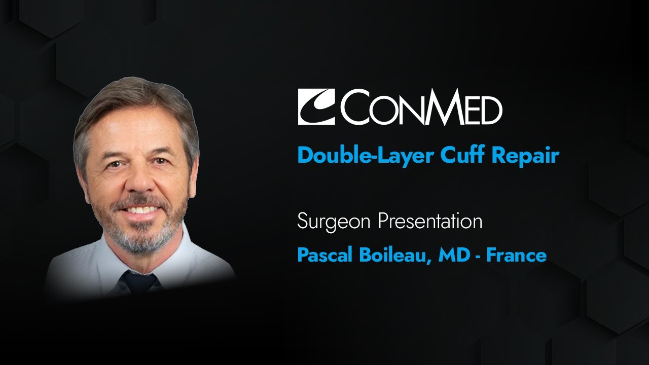 Prof. Pascal Boileau - PRESENTATION (2018): Double-Layer Cuff Repair ...