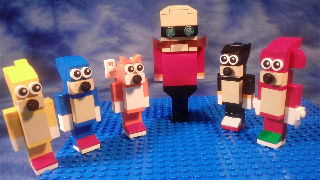 LEGO Sonic the Hedgehog Characters - YouTube