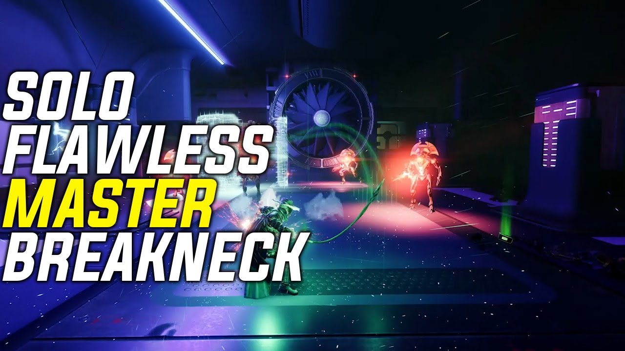 Destiny 2 Lightfall: Solo Flawless Master Breakneck Campaign Mission ...