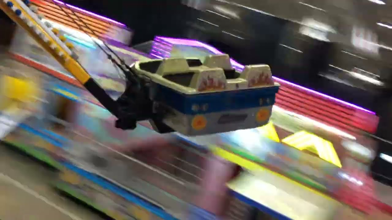 I-X Indoor Amusement Park 2019 Hurricane Ride POV - YouTube