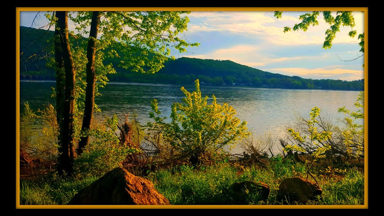 Pennsylvania Scenery Video with a Beautiful Day at Fort Hunter! - YouTube