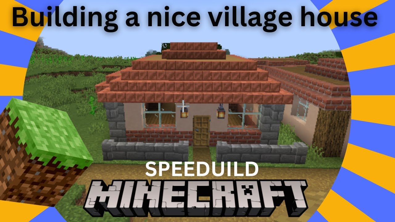 Building a Minecraft village house to my new village ! |Minecraft ...
