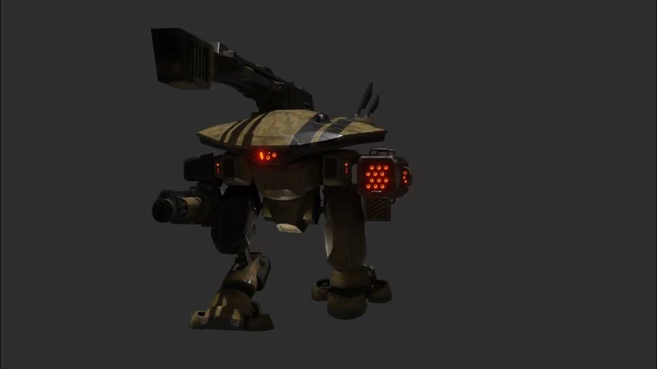 Robot animation - YouTube