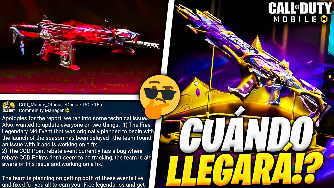 QUÉ PASÓ con M4 LEGENDARIA + FUTURO DRH KUROHANA + EVENTOS de TEMPORADA ...