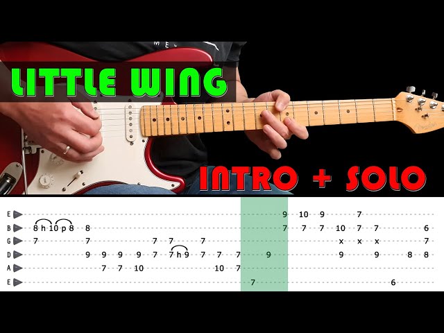 Little Wing Guitar Chords Little Wing Jimi Hendrix Guitar Backing
