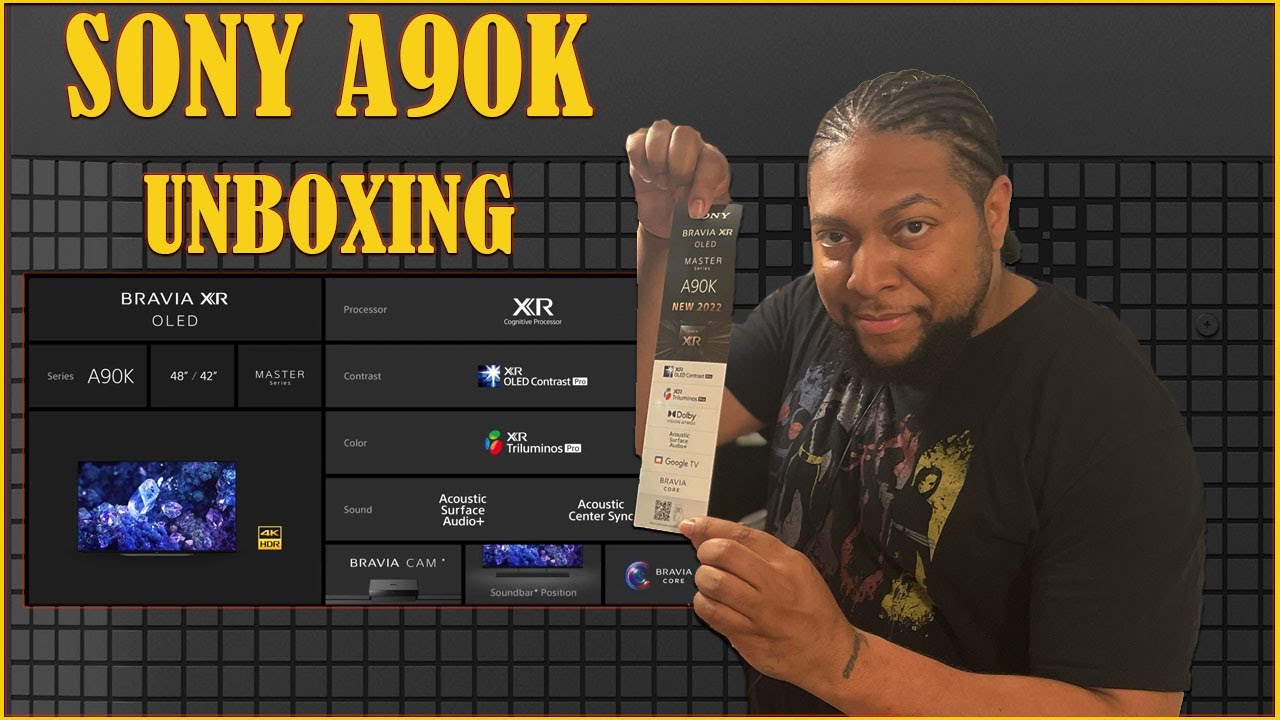 Sony 48" A90K | I Bought One And Here Is My Unboxing & Quick Setup ...