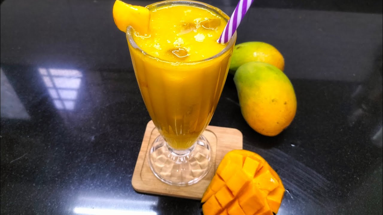 Mango Juice #fresh #mango #juicy - YouTube