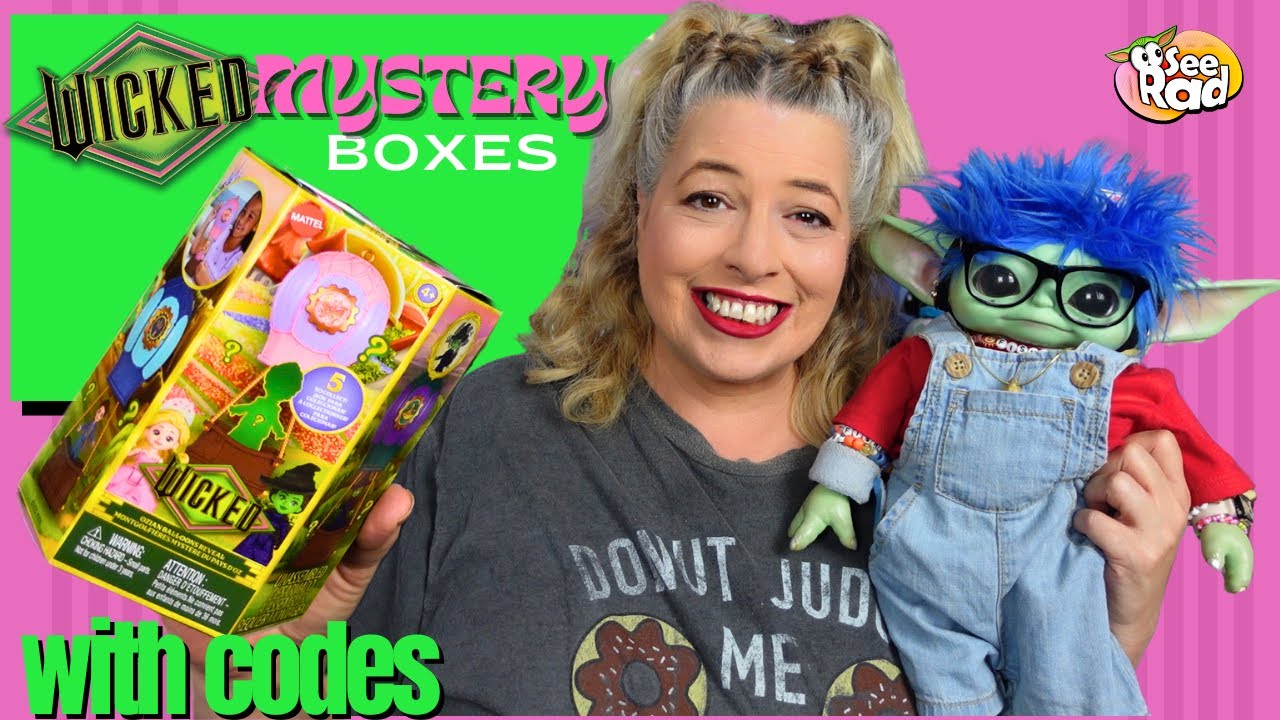 Mattel Wicked Ozian Balloons Mystery Boxes Reveal - Full Set with Codes ...