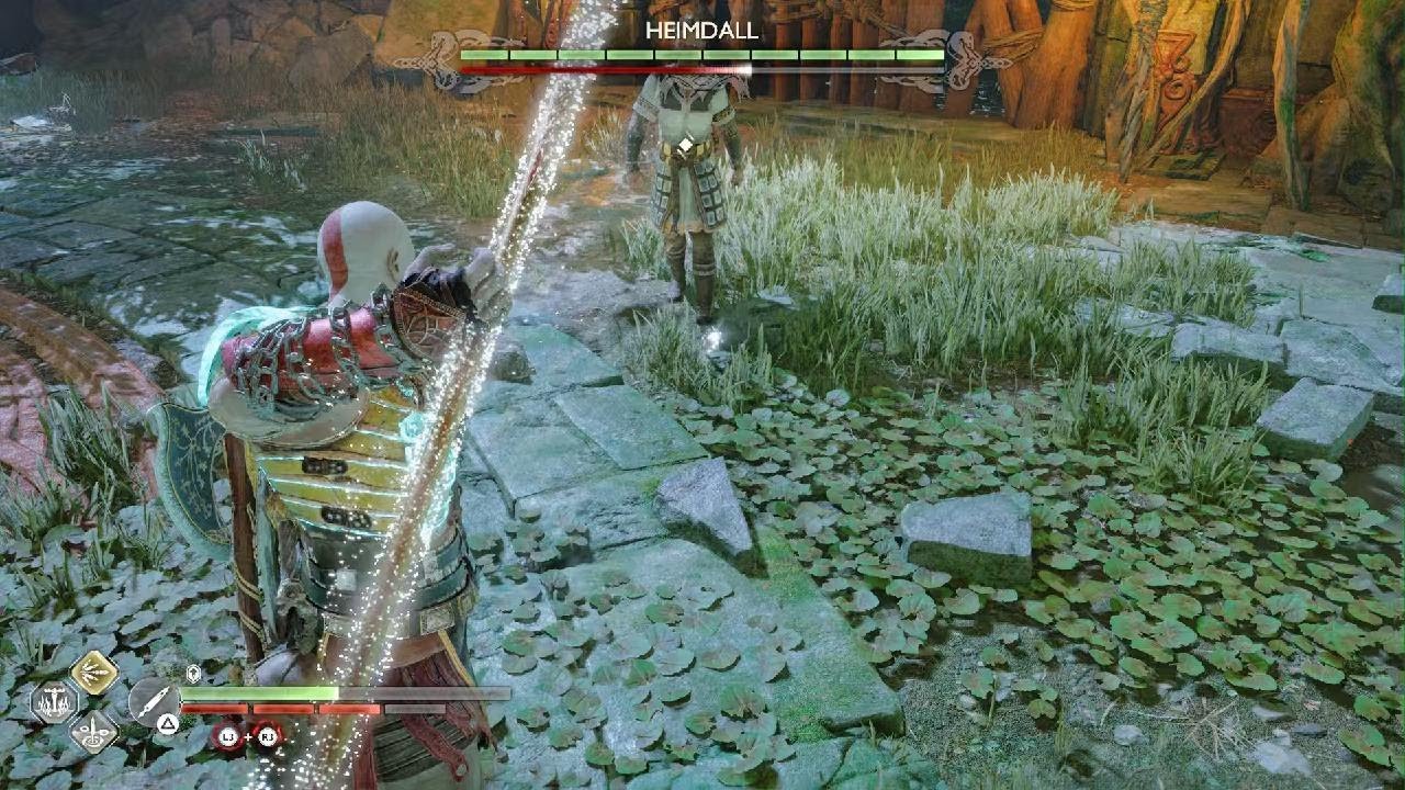 God of War Ragnarök: young kratos killing heimall - YouTube