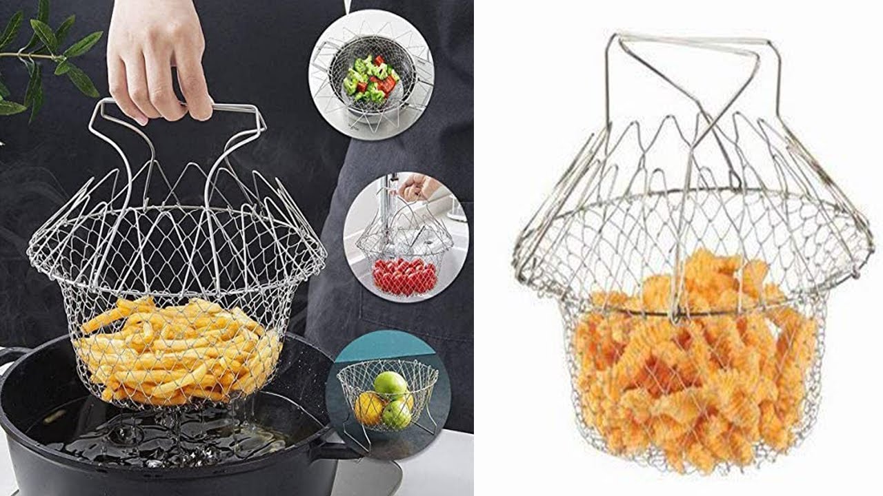 chef basket best kitchen appliances make work easy - YouTube