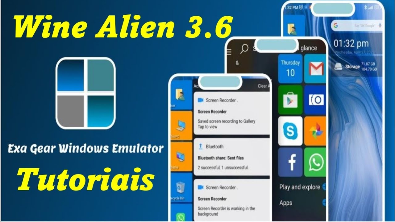 Tutoriais | Exagear Wine Alien 3.6 - YouTube
