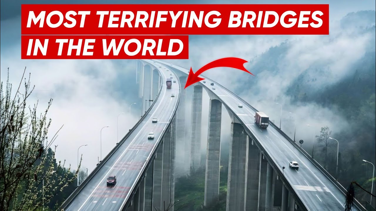 5 Most Terrifying Bridges Ever Built In The World - Scariest Bridges On ...