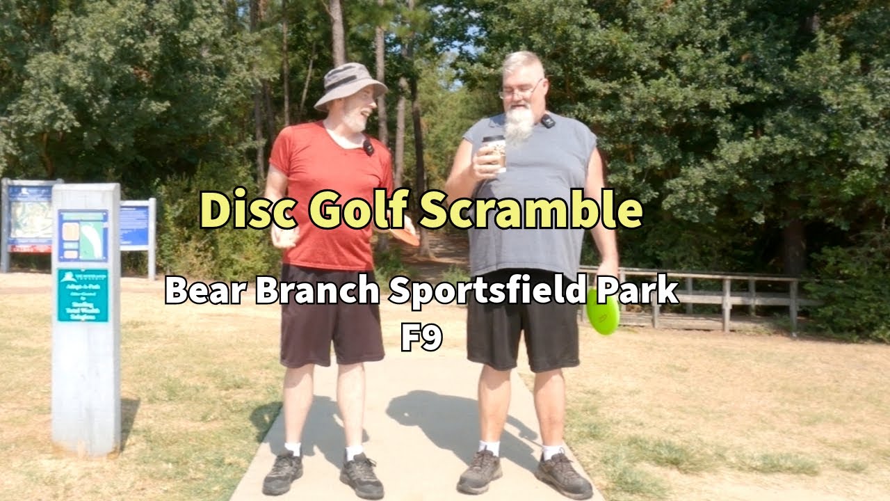Disc Golf Scramble at Bear Branch Sportsfield Park - F9 - YouTube