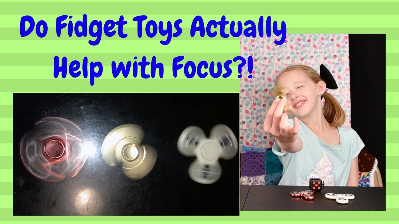 Fidget Spinners - Do They Help With Focus? Kids React - YouTube