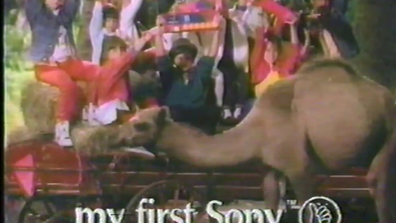 Sony's "My First Sony" Commercial - December 1987 - YouTube