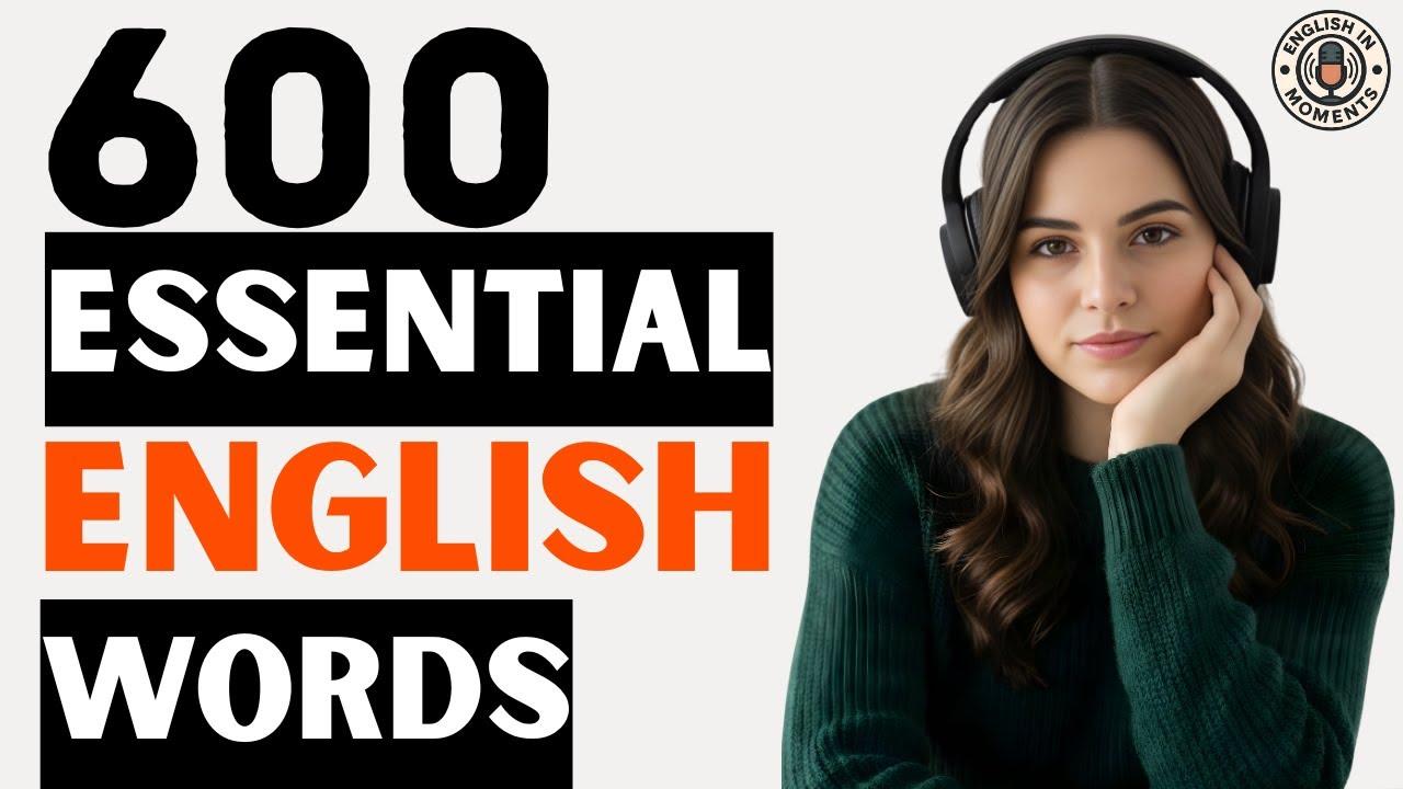 600 Essential English Words | Learn Vocabulary While You Sleep or Work ...