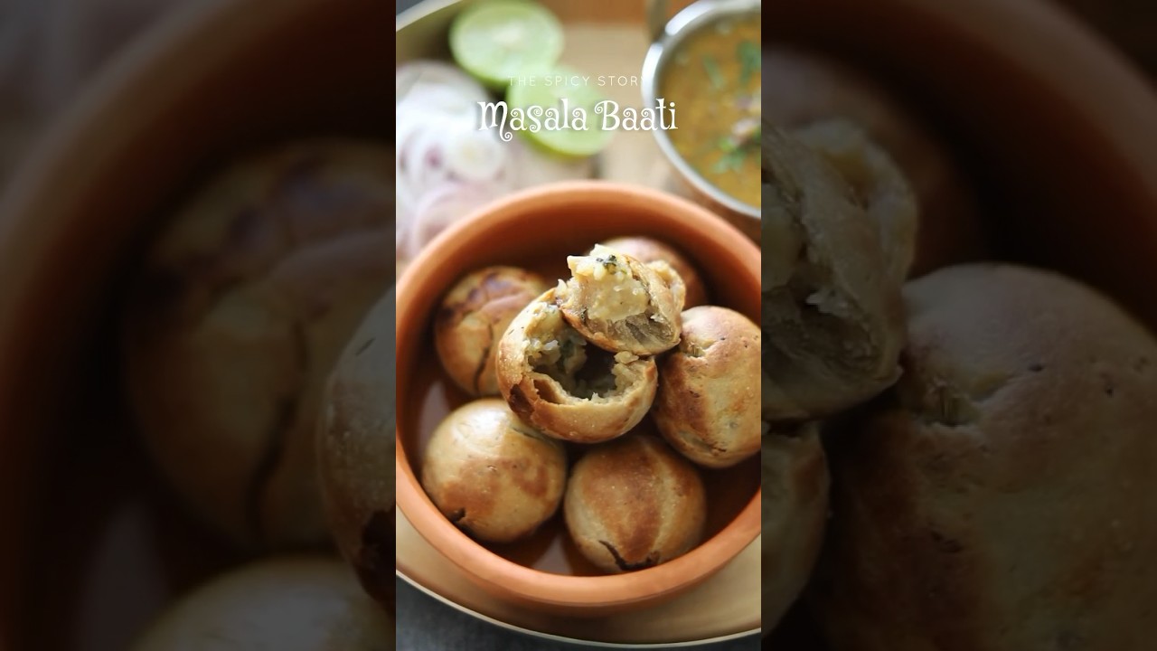 Masala Bati | Dal bati recipe | Baati recipe #dalbaati #dalbati #baati ...
