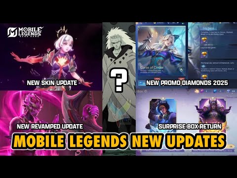 MLBB NEW UPDATES | NEW SKINS | NEW REVAMPED | NEW PROMO DIAMONDS ...